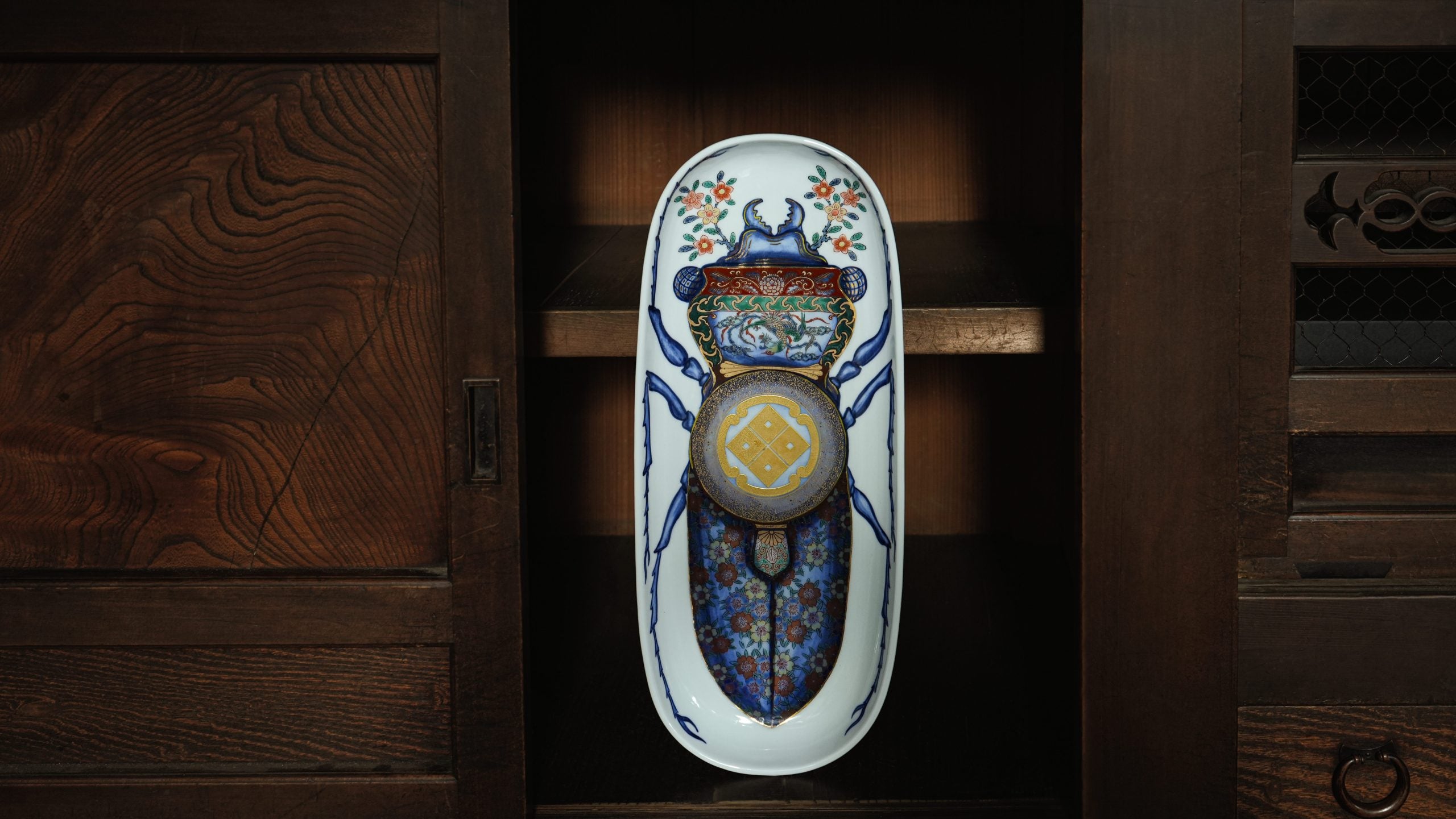 [SOLD] Arita Plate Series - Arita Bettles 6 – Trevor Foster Studio